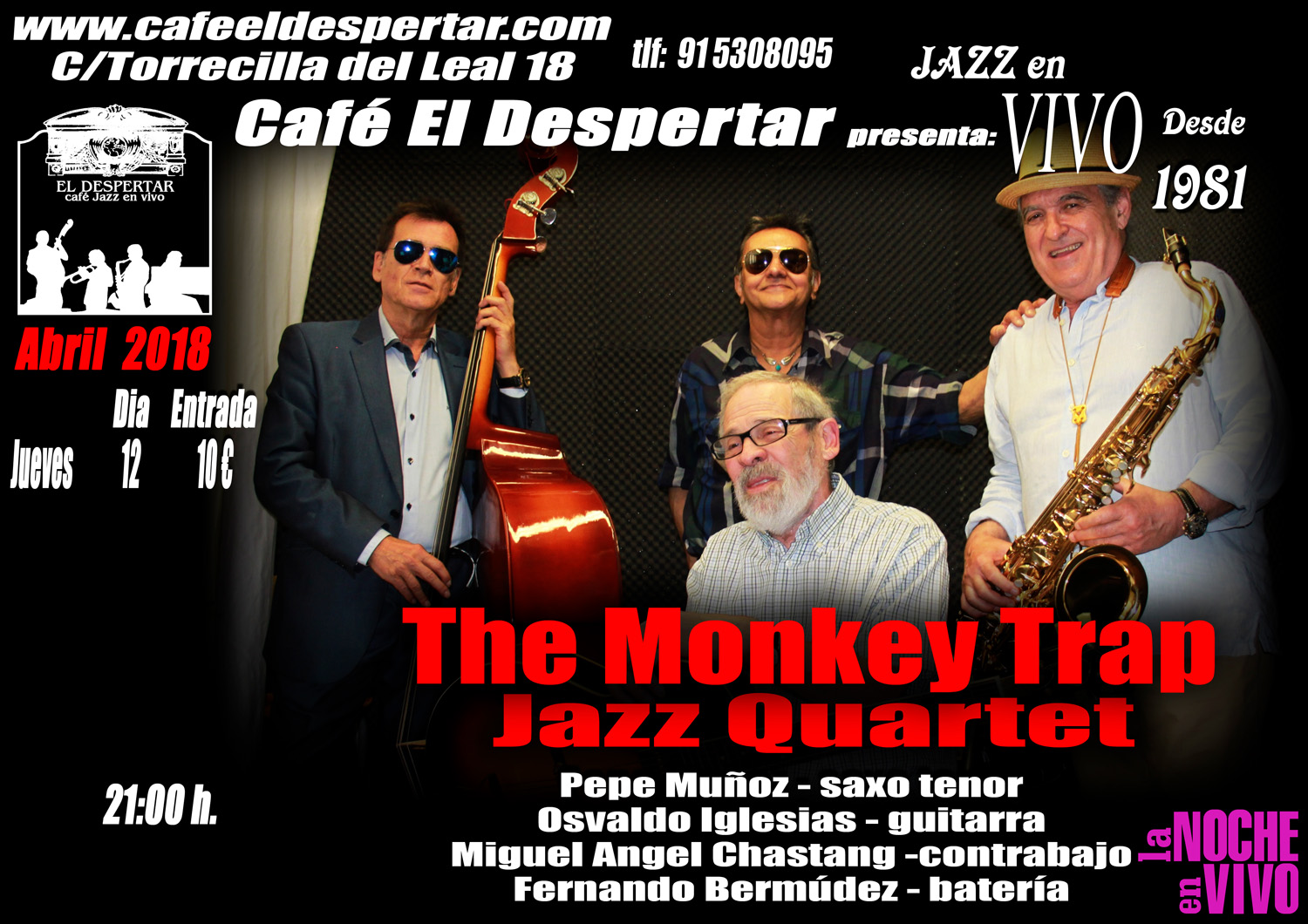 The Monkey Trap Jazz Quartet - The Randolph Willis Project